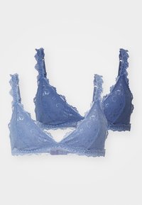 Even&Odd 2 PACK - Triangle bra - blue - Zalando.co.uk