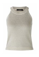 Oui Top - light gold/offwhite - Zalando.de
