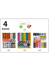 BRIO STICKER-LOKOMOTIVE - Spielzeugauto - mehrfarbig - Zalando.de