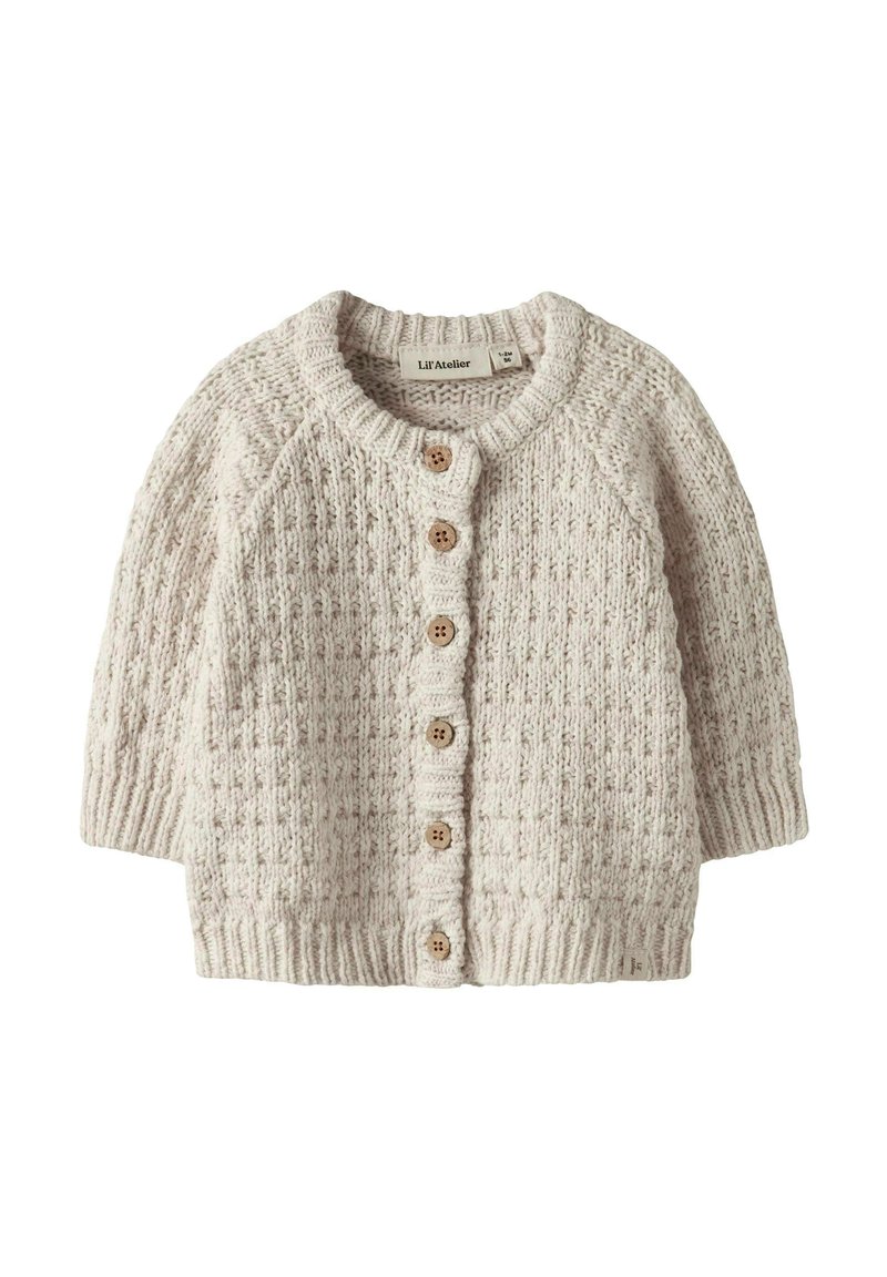 Lil' Atelier REGULAR FIT - Cardigan - novelle peach/beige - Zalando