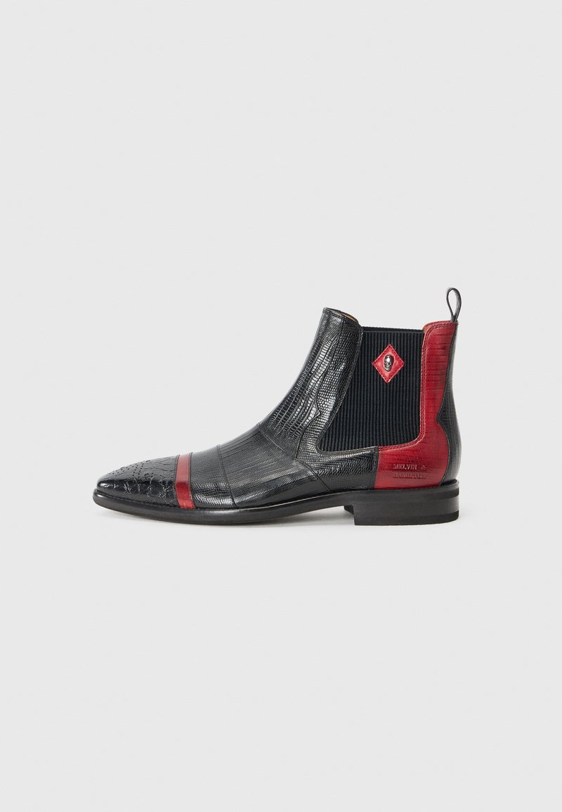Melvin & Hamilton ELVIS 12 - Stiefelette - black/ruby/schwarz - Zalando