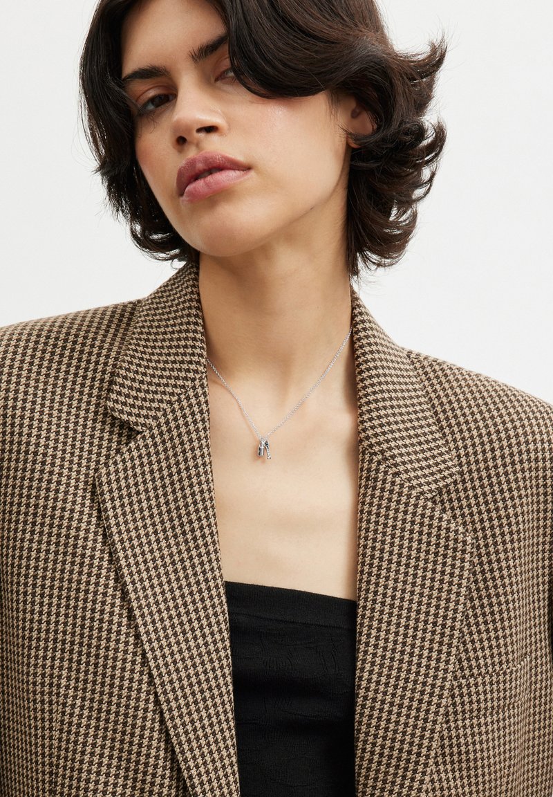 COACH LOCK KEY - Collar - rhodium/plateado - Zalando.es