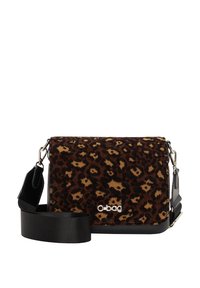 O Bag POCKET - Across body bag - black plain/black - Zalando