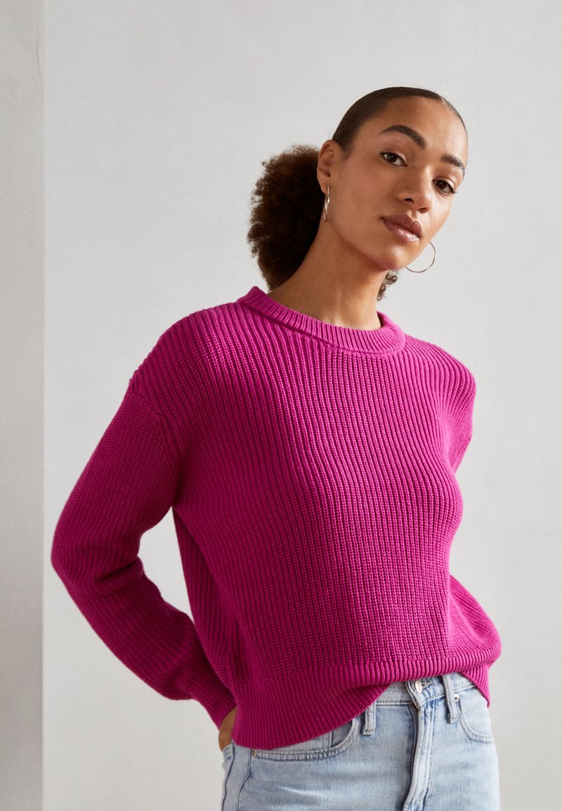 Minimum MIKALA - Jersey de punto - fuchsia red/fucsia neón - Zalando.es