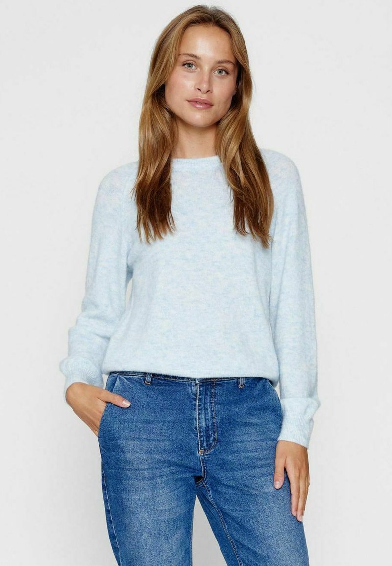Nümph NURIETTE - Strickpullover - kentucky blue/blau - Zalando