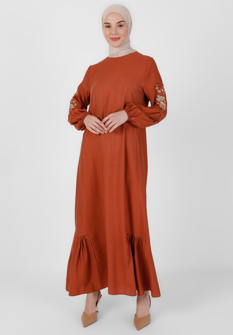 Modanisa COPPER -MODEST TAVIN - Maxi dress - copper - Zalando