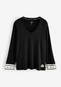 Rockett St George REGULAR FIT - LIPS SET - Pyjama - black white/zwart ...