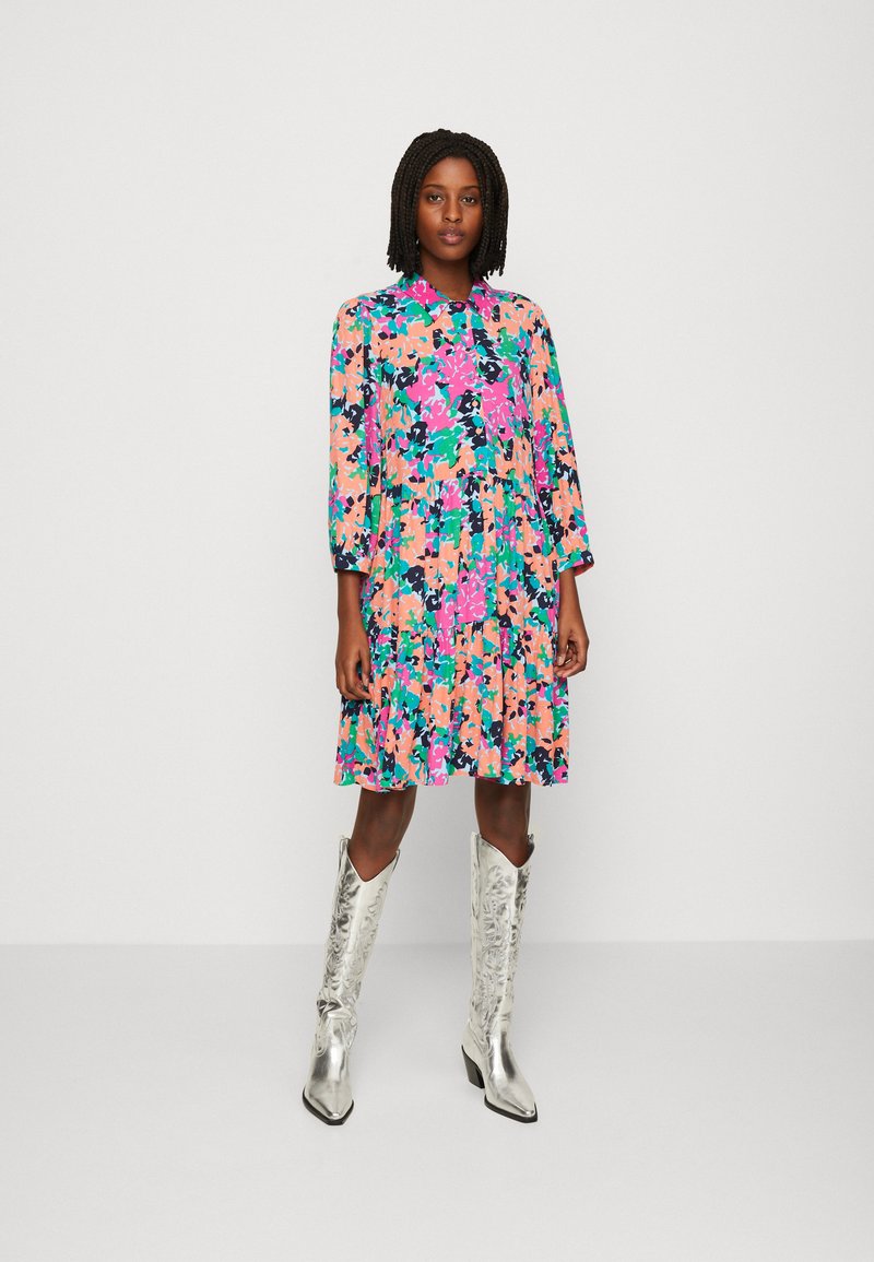 YAS YASERIKA DRESS - Skjortklänning - azure blue/blå - Zalando.se