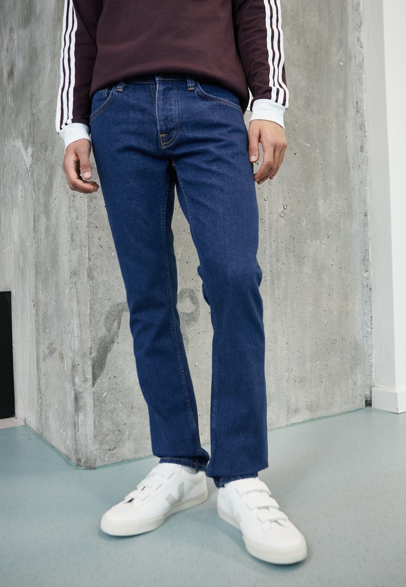 Nudie Jeans GRIM TIM - Jeans Slim Fit - bluish blue/blue denim - Zalando.ch