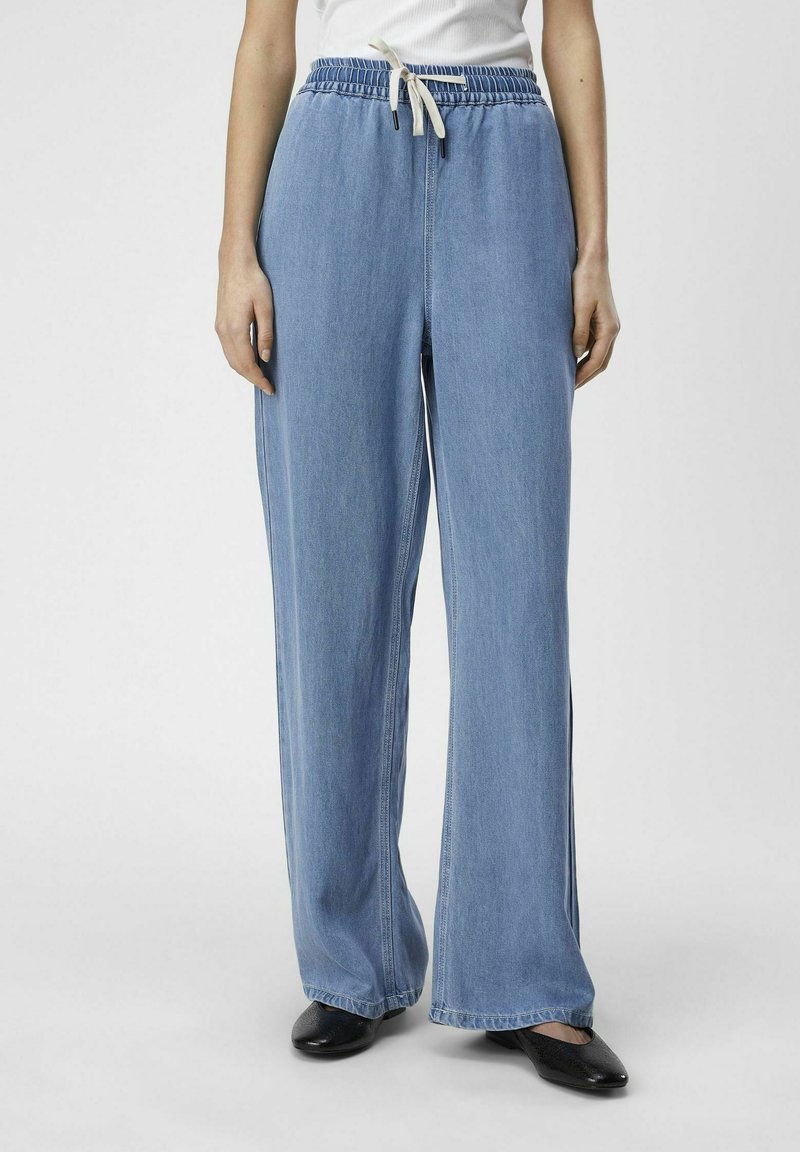 Object Straight leg jeans - light blue denim/lichtblauw - Zalando.be