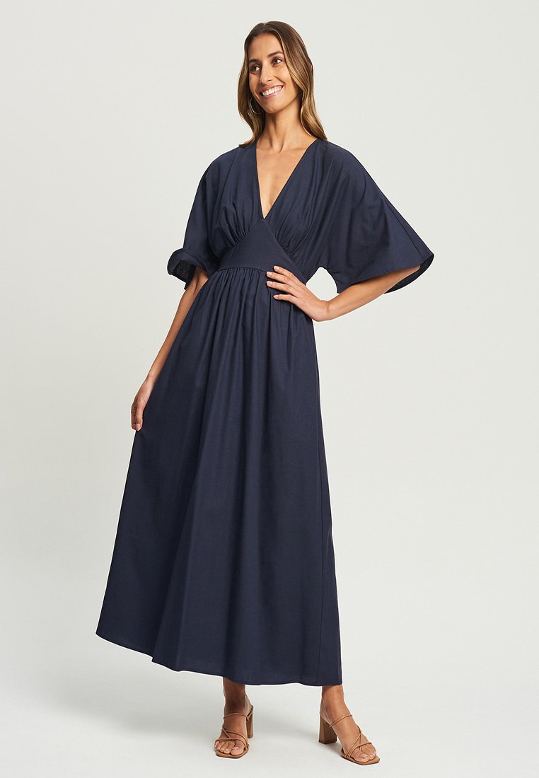 TUSSAH AMORA - Maxi dress - navy blue/dark blue - Zalando.ie