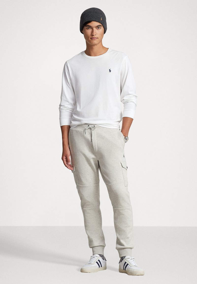 Polo Ralph Lauren Tracksuit bottoms - light grey - Zalando.co.uk