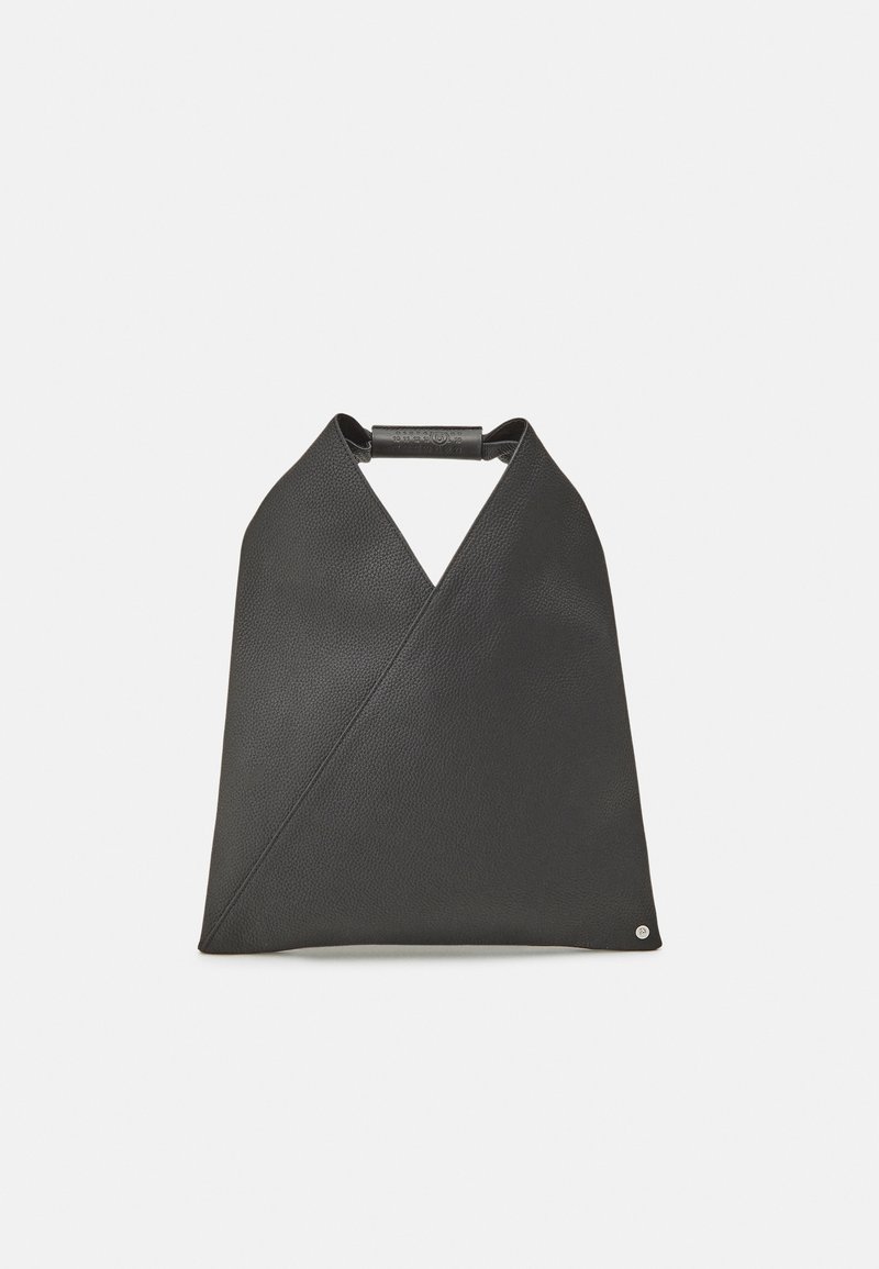 MM6 Maison Margiela SMALL JAPANESE HANDBAG - Handbag - black leather ...