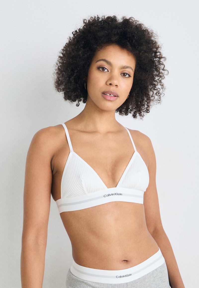Calvin Klein Underwear UNLINED - Triangle bra - white - Zalando