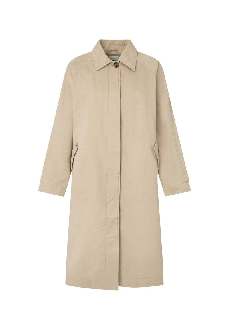 Pepe Jeans Klassisk kappa / rock - dark stone beige/beige - Zalando.se