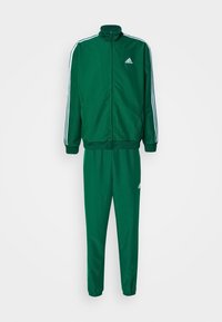 adidas Sportswear BASIC TRACKSUIT - Treningas - collegiate green ...