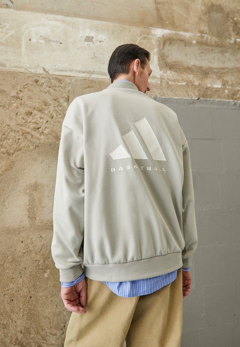 adidas Originals ONE CREW - Sweatshirt - metal grey/light grey - Zalando.ie