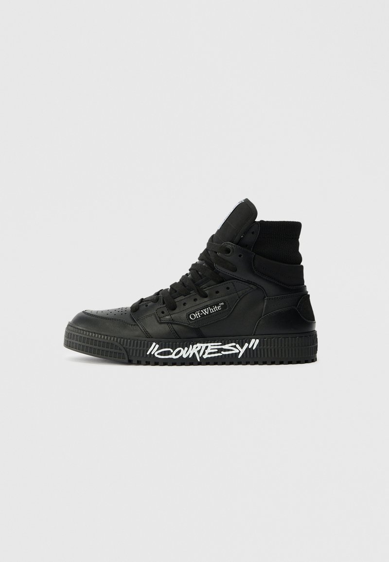 OFF-WHITE 3.0 OFF COURT COURTESY - Sneakers high - black/white/negru ...