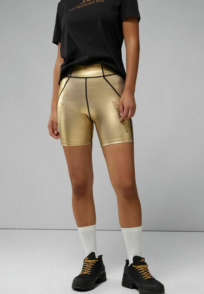 J.LINDEBERG EKON PRINTED - Tights - metallic gold/goldfarben - Zalando.at