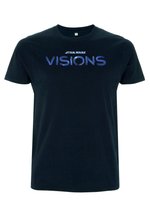 Star Wars STAR WARS: VISIONS BLUE STVISION LOGO - T-Shirt print - navy ...