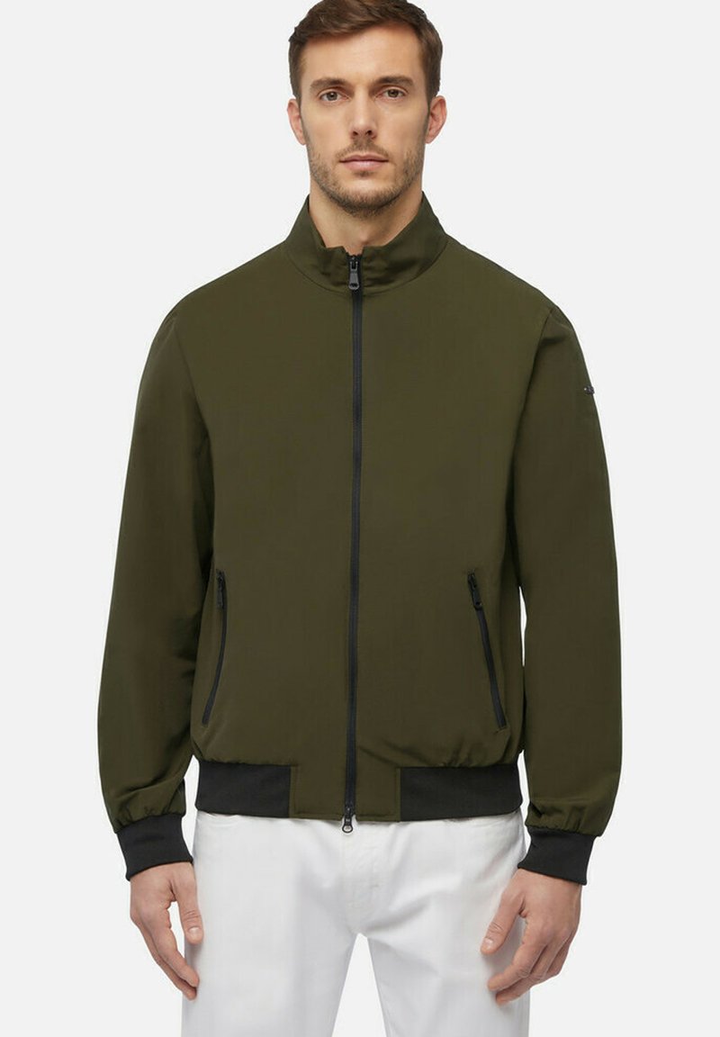 Geox Bomber Jacket - green/dark green - Zalando