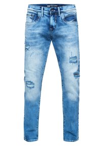 Rusty Neal ODAR - Slim fit jeans - blue used/blauw - Zalando.nl