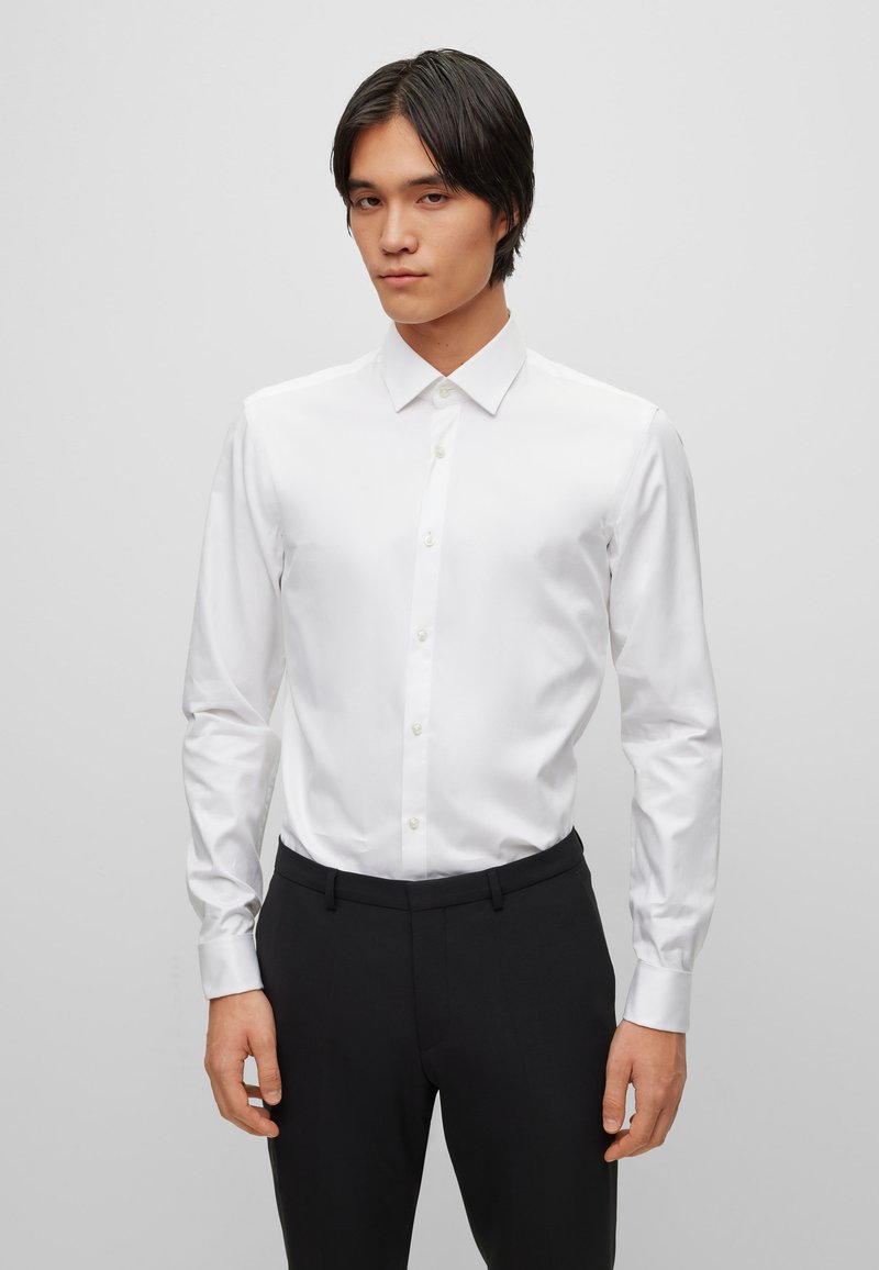 HUGO KING - Hemd - open white seventynine/offwhite - Zalando.ch