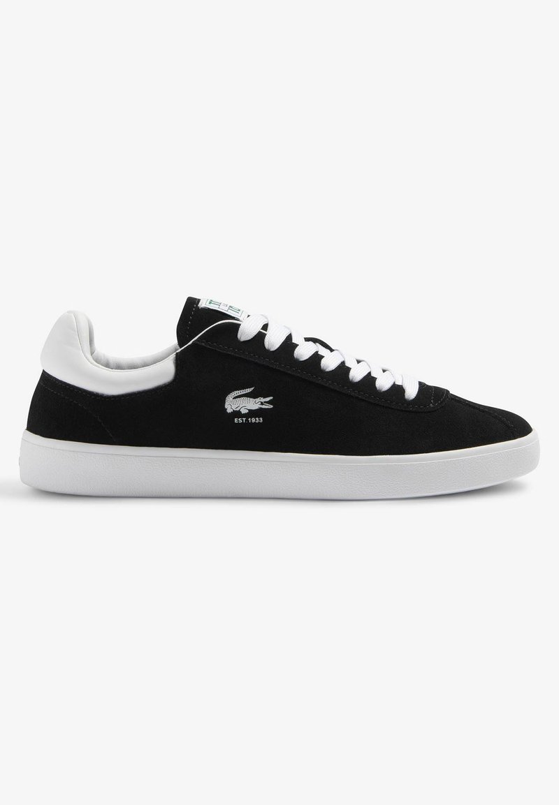 Lacoste BASESHOT - Trainers - blk/wht/black - Zalando.co.uk