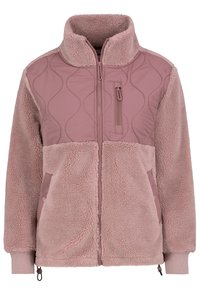 Sublevel MIT BRUSTTASCHE - Fleece jacket - middle rose/light pink - Zalando