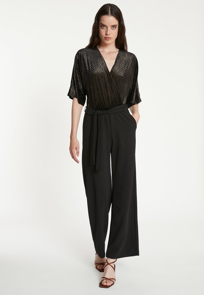 Ana Alcazar TAMARA - Combinaison - schwarz/noir - ZALANDO.FR