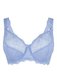 LingaDore FULL COVERAGE SPITZE - Underwired bra - misty blue/light blue ...