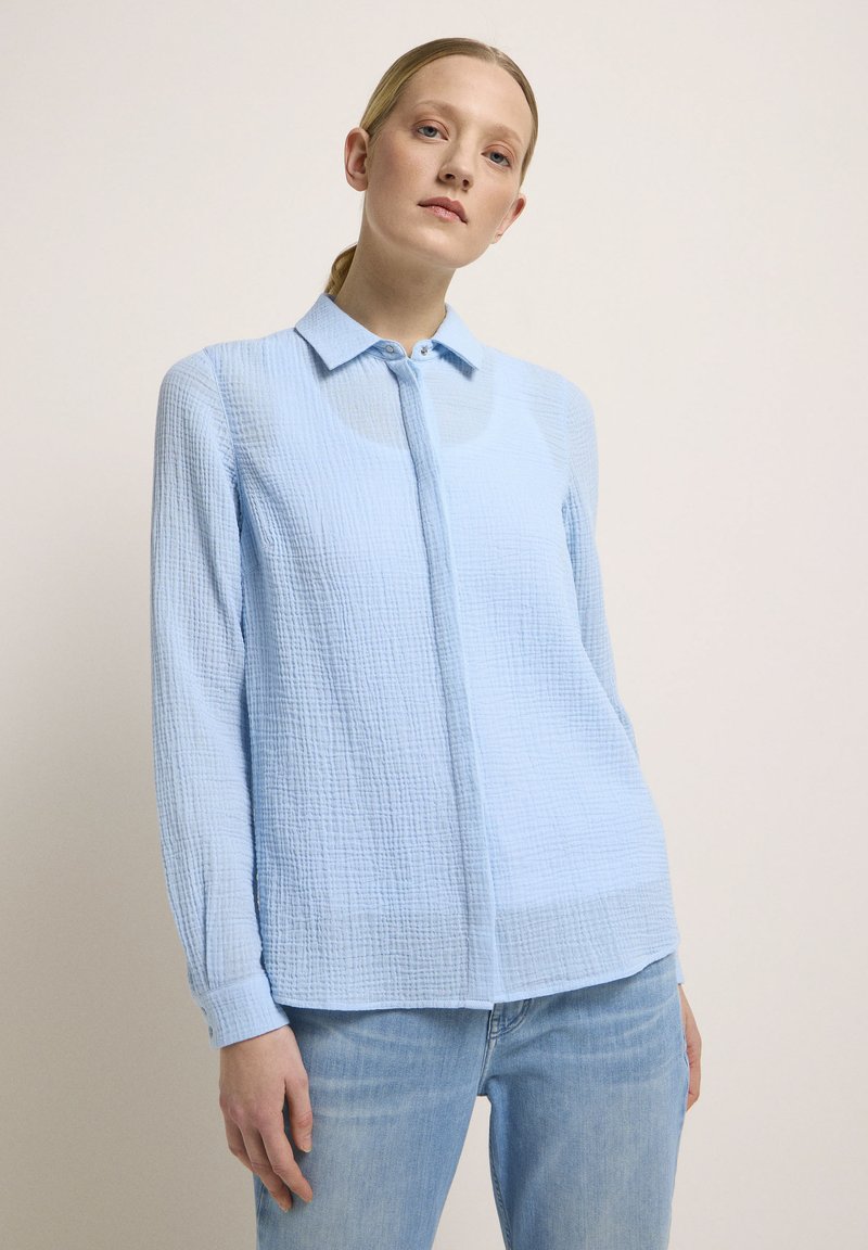 LANIUS Button-down blouse - clear sky/blue - Zalando.de