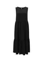 Opus WORTA STRUCTURE - Robe en jersey - black/noir - ZALANDO.FR