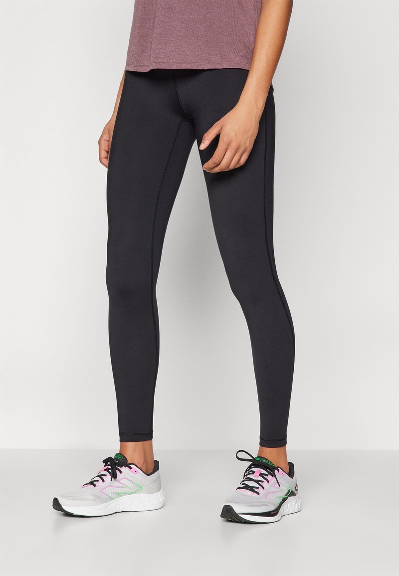 New Balance ATHLETICS HEAT HIGH RISE LEGGING - Leggings - black ...