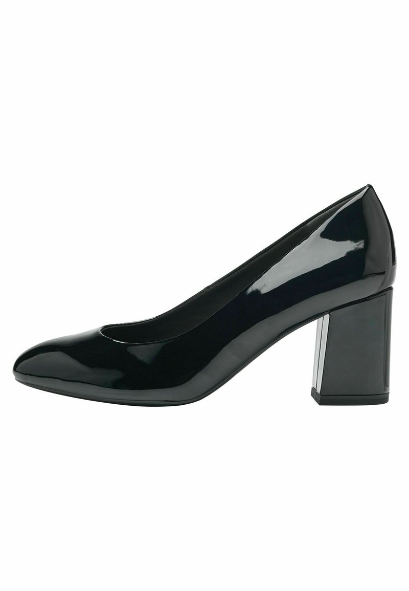 Tamaris Pumps - black patent/sort - Zalando.dk