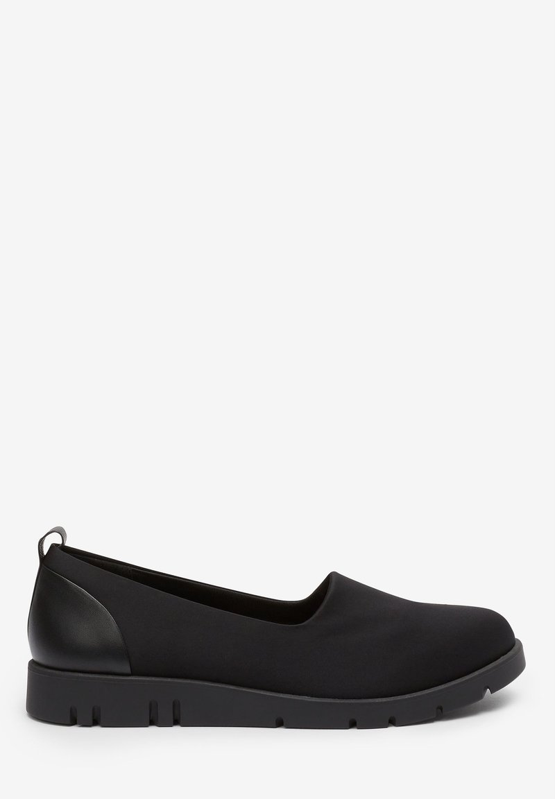 Next WIDE FIT MOTION FLEX - Slipper - black/schwarz - Zalando.ch