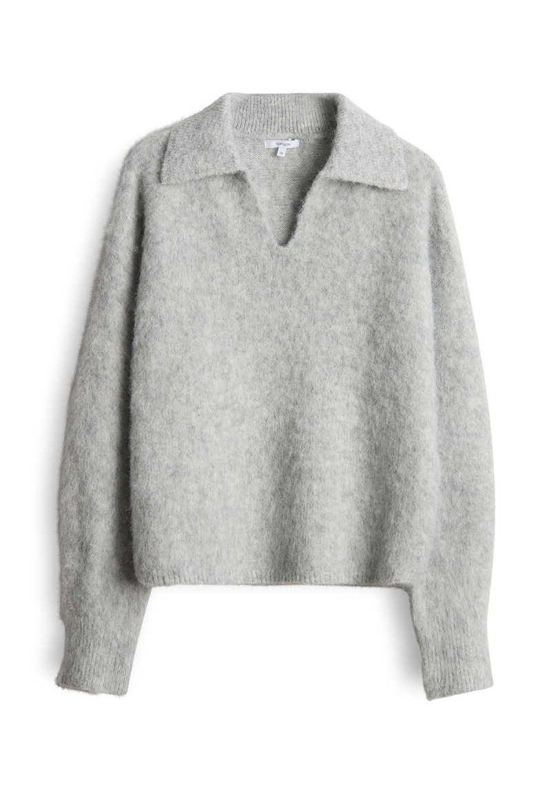 OPUS RELAXED FIT - Vest - hazy fog melange/grijs - Zalando.nl