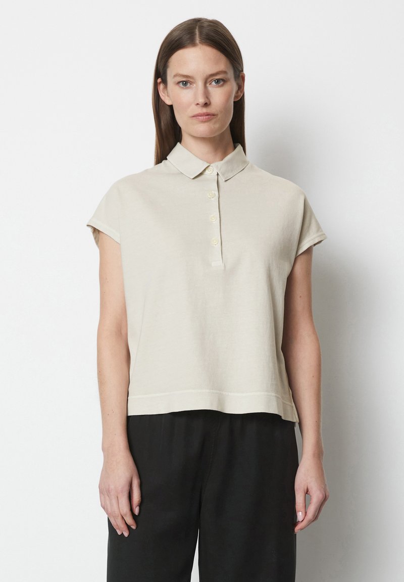 Marc O'Polo Poloshirt - stone grey/stein - Zalando.de