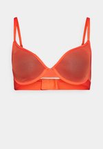 Polo Ralph Lauren UNLINED DEMI BRA - Beugel BH - vermillion/rood ...