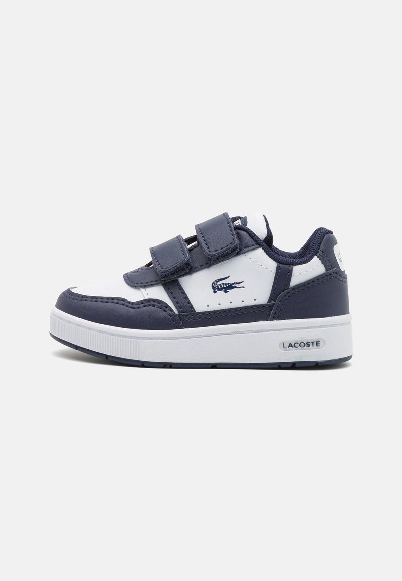 Lacoste T-CLIP INFANTS TRAINERS - Zapatillas - white/navy/blanco - Zalando.es