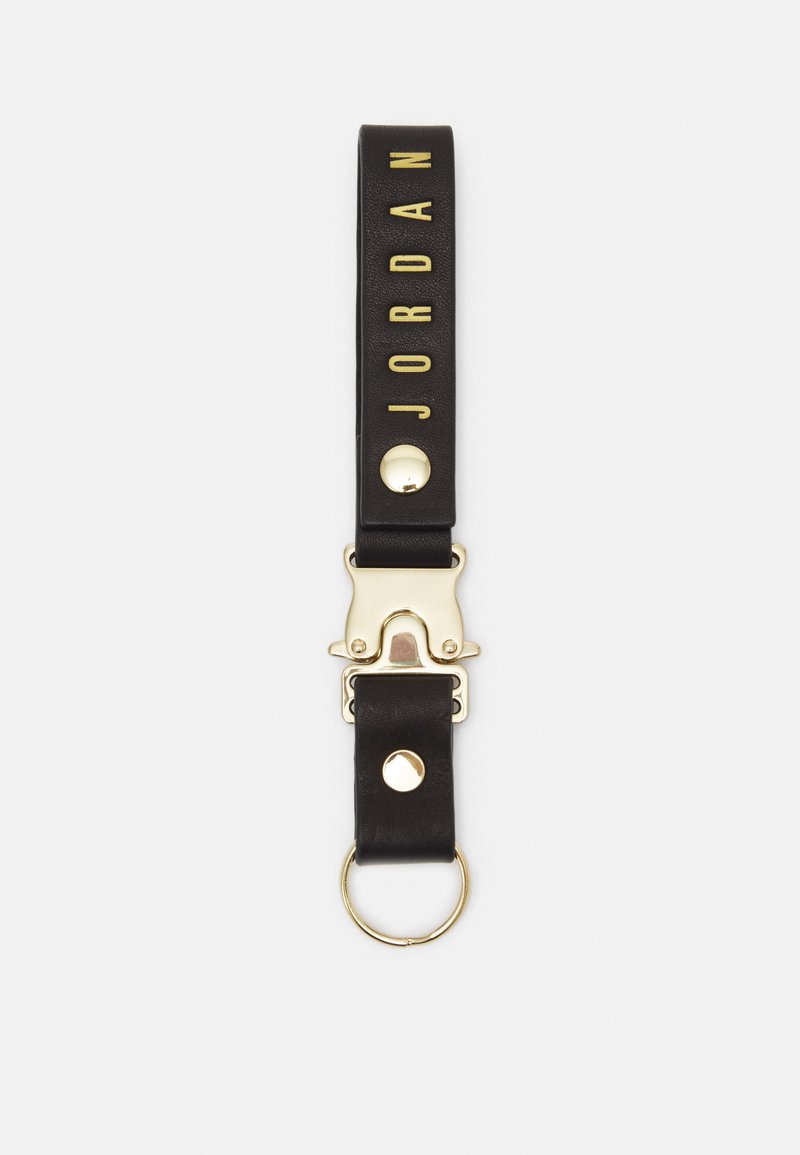 Jordan LUXE LANYARD - Keyring - black/metallic/goldcolred/black ...