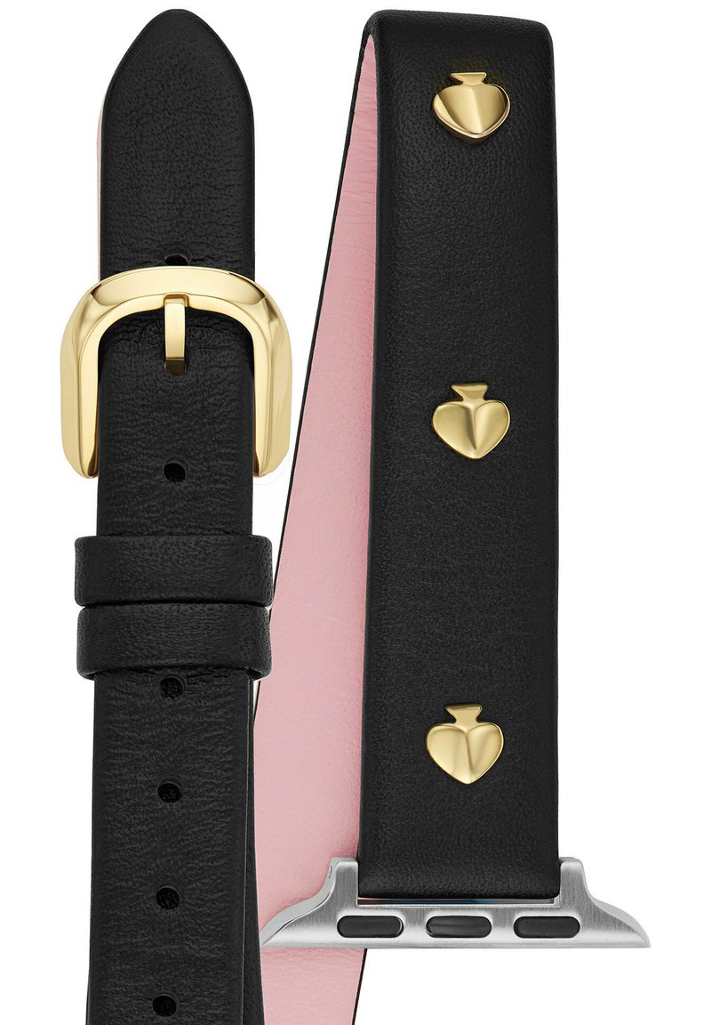 kate spade new york APPLE STRAP - Uhren Zubehör - black/schwarz ...