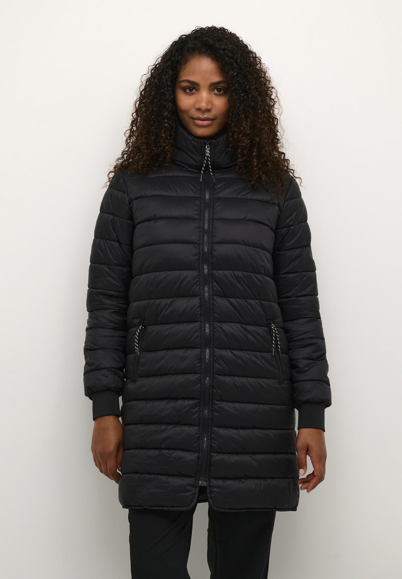 Kaffe KALIRA - Winter coat - black deep/mottled black - Zalando.ie