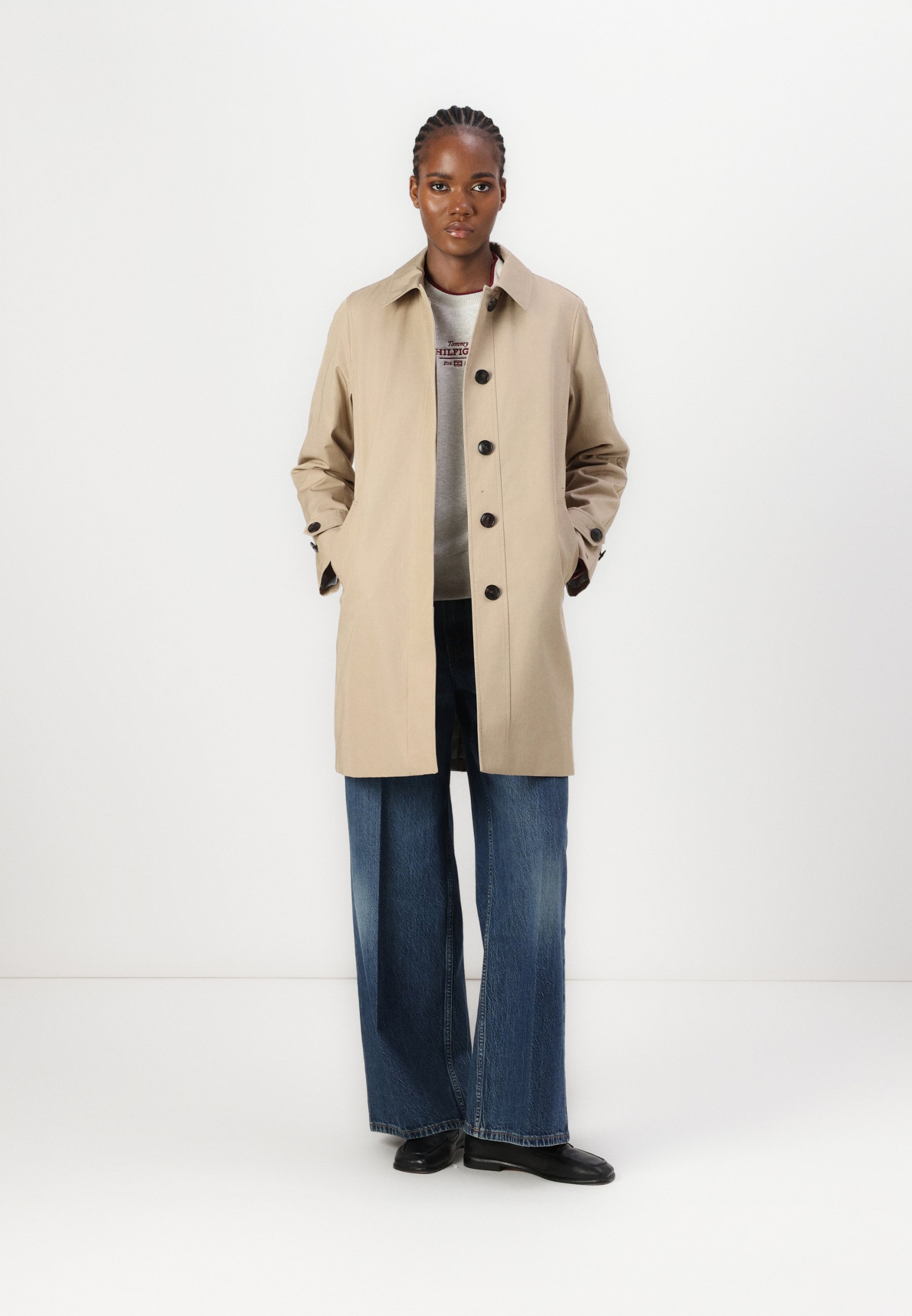 Tommy Hilfiger 2 IN 1 DETACHABLE LINER COAT Trenchcoat beige Zalando