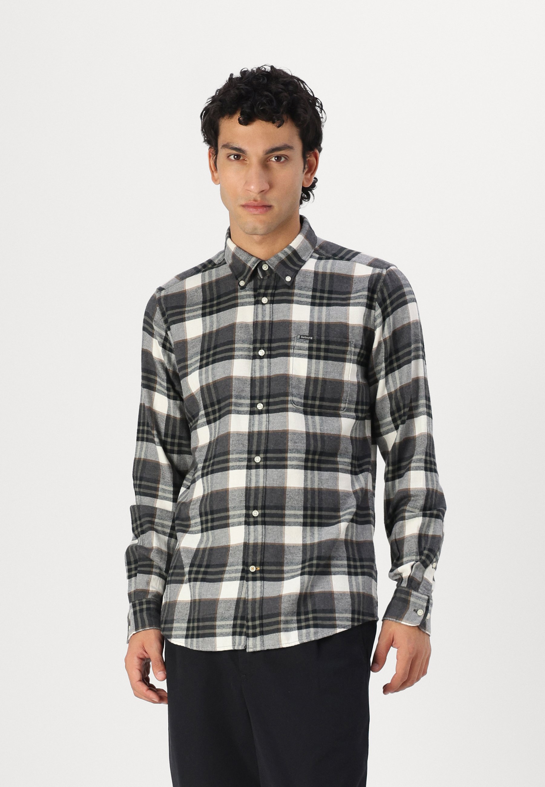 Barbour check shirt store