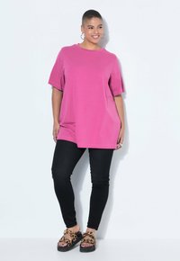 Studio Untold LONGLINE 794475 - Basic T-shirt - berry/pink - Zalando