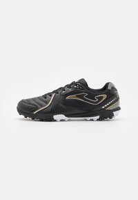 Joma DRIBLING - Astro turf trainers - black/gold/black - Zalando.co.uk