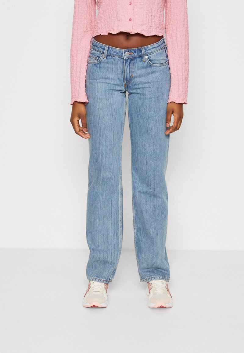 Weekday Jeansy Straight Leg/niebieski - Zalando.pl
