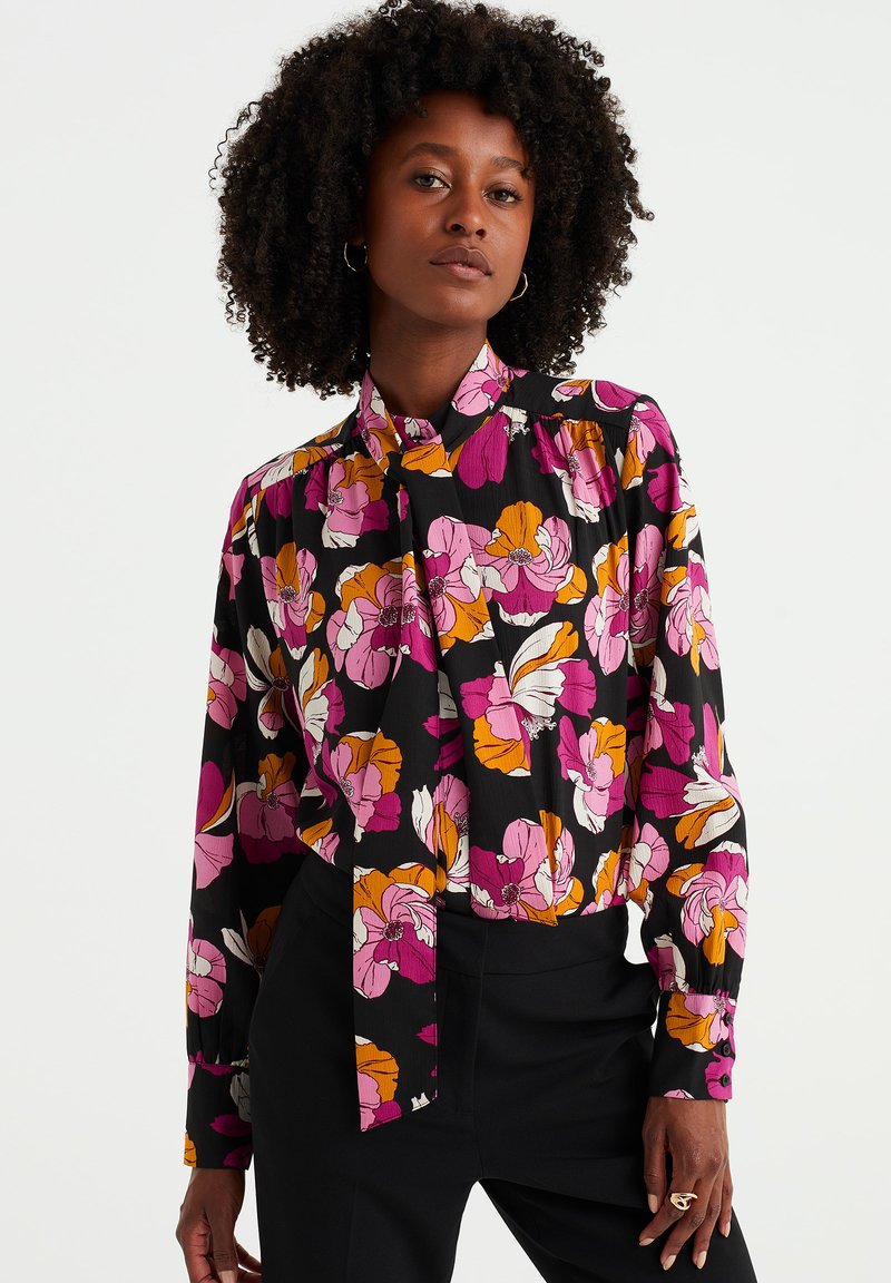 WE Fashion Hemdbluse - black/schwarz - Zalando.ch