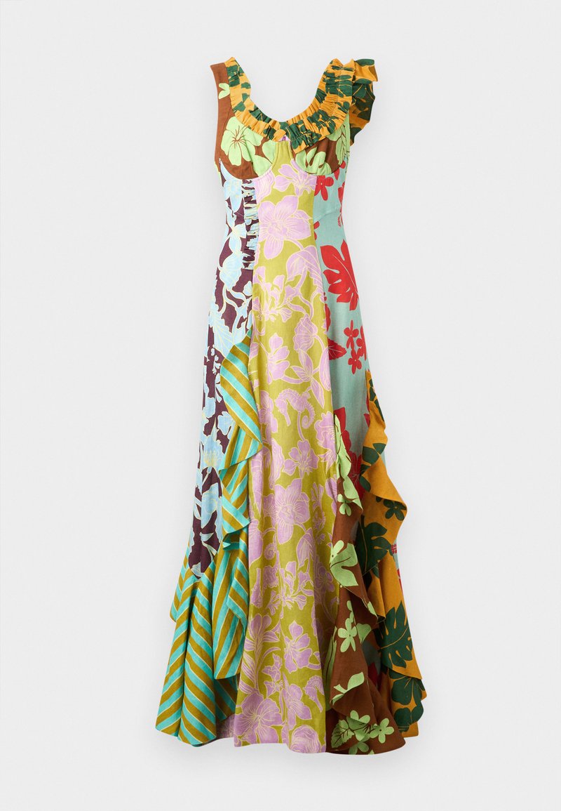Alemais POPPY SPLICED MIDI DRESS - Robe longue - multi/multicolore ...